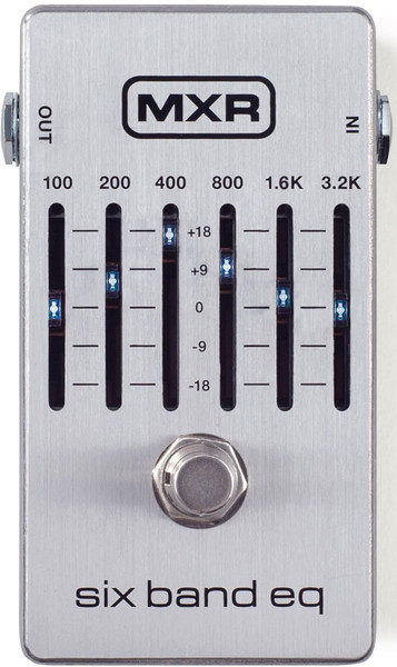 Dunlop MXR M109S 6-Band Graphic EQ (Silver) - MusiX CH