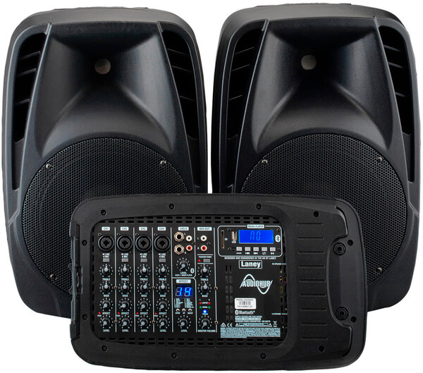 Laney AH2500D Compact Portable PA System, 2 x 500W (2x10'') | MusiX