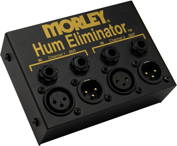 Morley Hum Eliminator / 2 Channel Box, XLR/TRS - MusiX CH