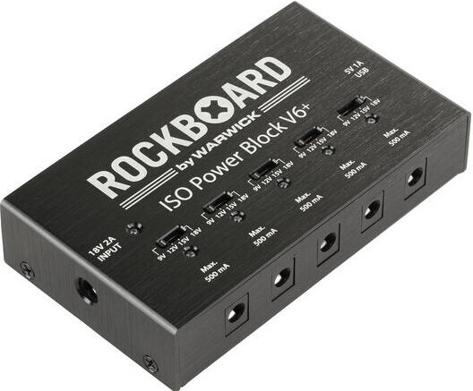 RockBoard ISO Power Block V6+ / Isolated Multi Power Supply - MusiX CH