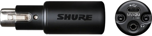 Shure SM7B / MVX2U Bundle / Vocal Microphone & XLR-to-USB Interface