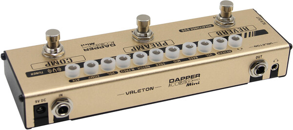 Valeton Dapper Acoustic Mini / Acoustic Mini Effect Strip (with 9V ...